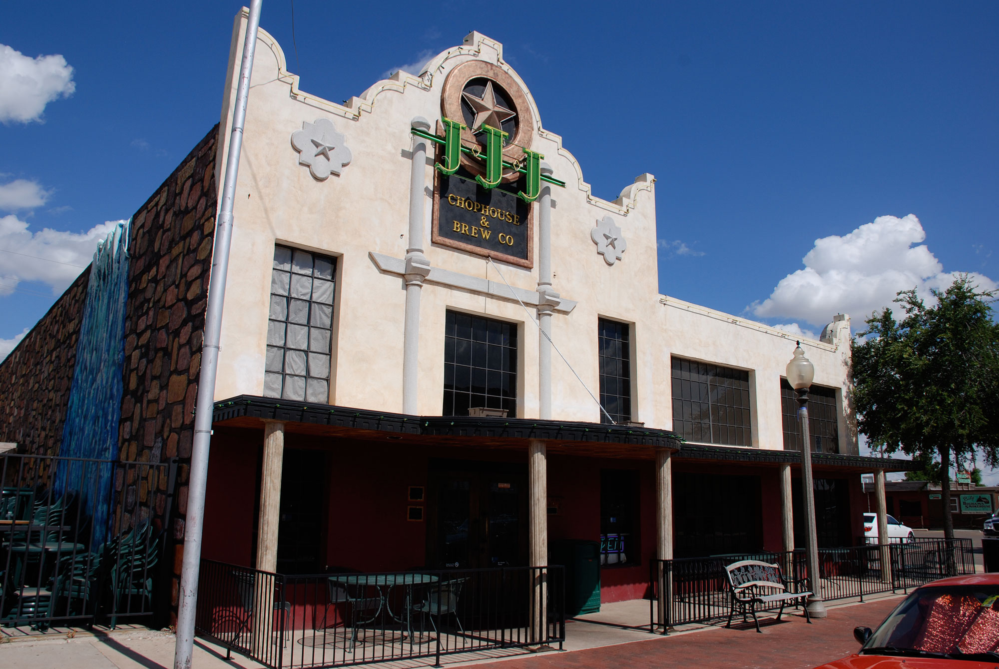 Triple J outside of building 2 use – Lubbock Cultural District