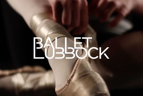 Ballet Lubbock Logo with dancers foot – Lubbock Cultural District