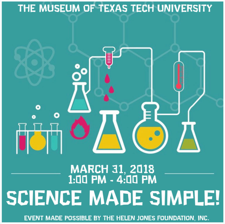 Science Made Simple 3.31 only - Lubbock Cultural District