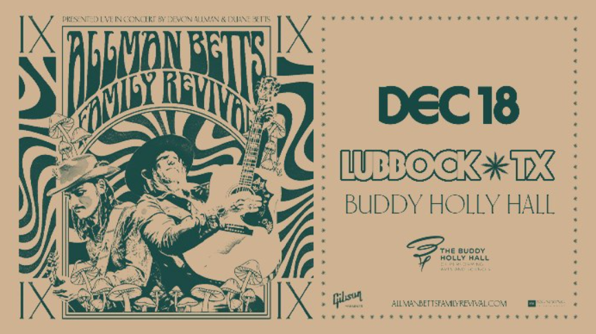 Allman Betts Family Revival @ Helen DeVitt Jones Theater | Buddy Holly ...
