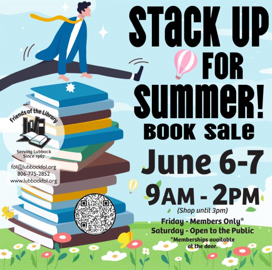 Friends of the Library Book Sale @ Mahon Library @ 9am – Lubbock ...