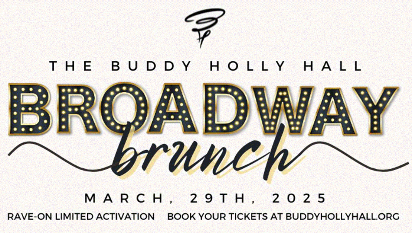 Broadway Brunch @ Buddy Holly Hall @ 11am – Lubbock Cultural District