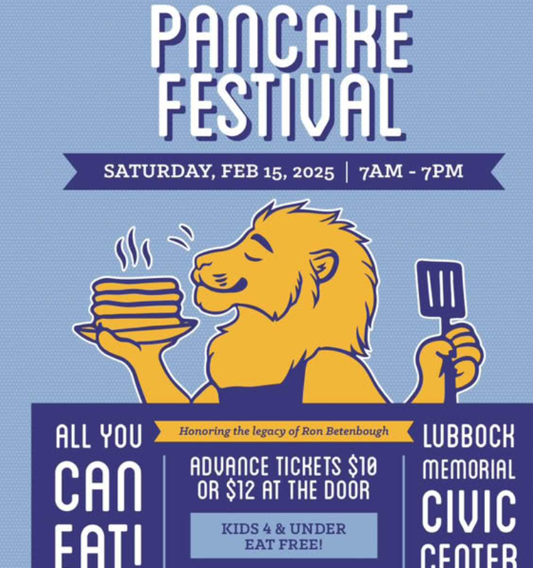 Annual Pancake Festival | Lubbock Lions Club @ Lubbock Memorial Civic ...