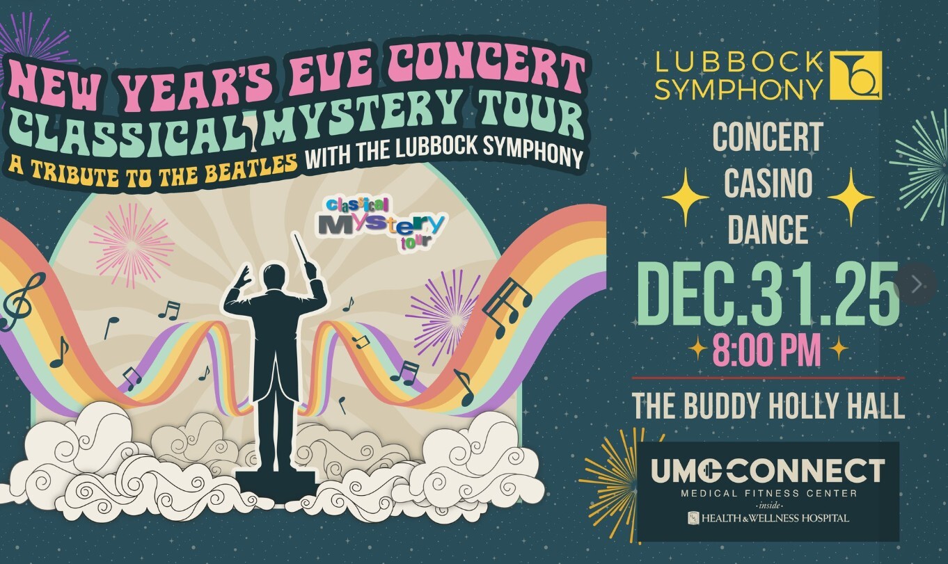 New Year’s Eve Concert: Classical Mystery Tour | Lubbock Symphony ...