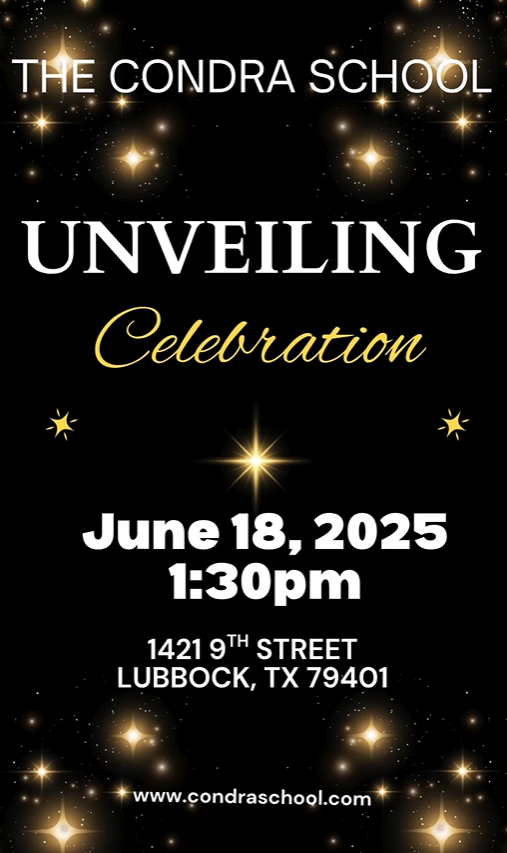 Grand Opening @ Condra School @ 1:30pm – Lubbock Cultural District